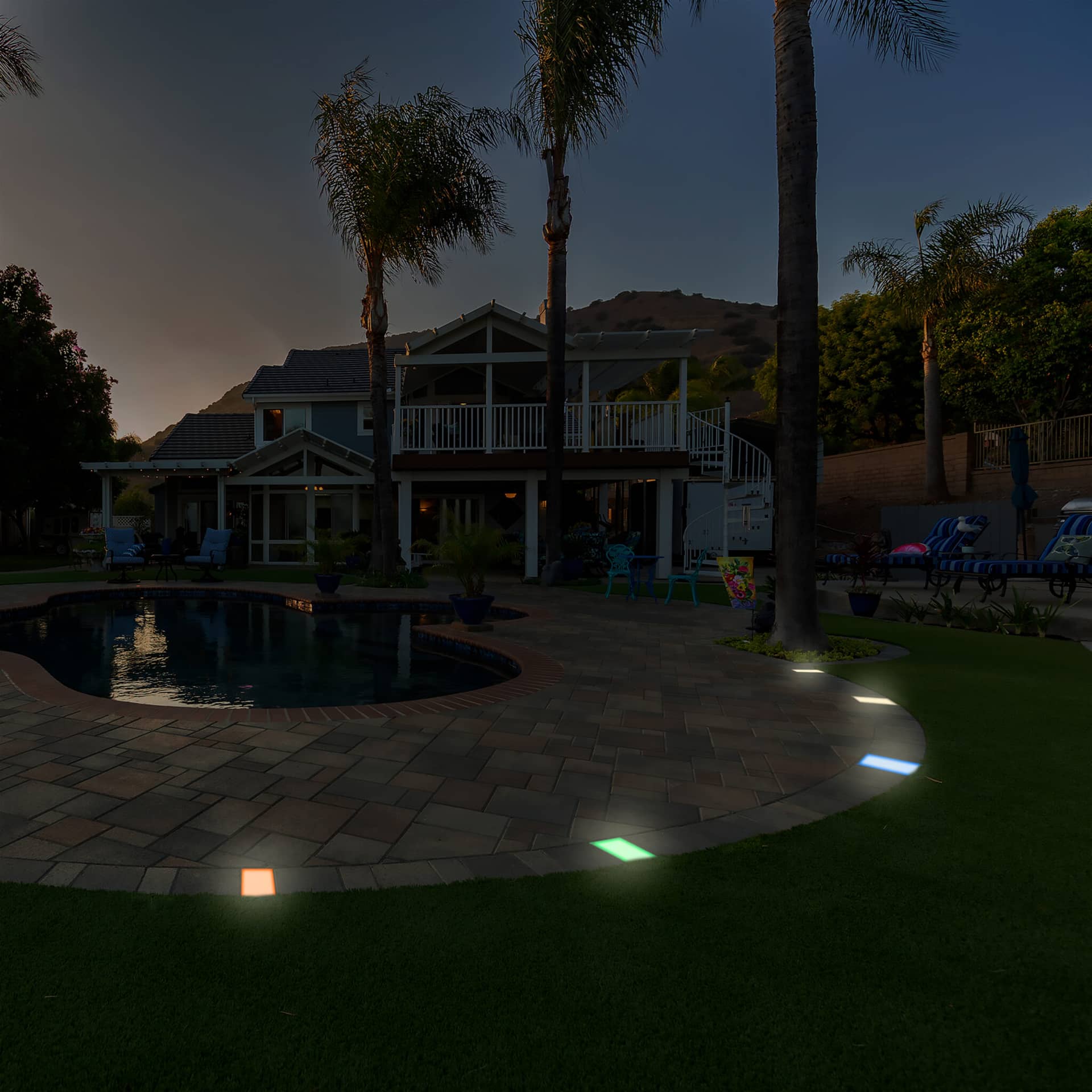LUMENGY Paver Light 05×9 Driveway & Walkway Ambiance Lights